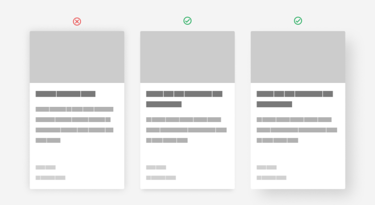 The ultimate UX and UI guide to card design for the web - Point Jupiter